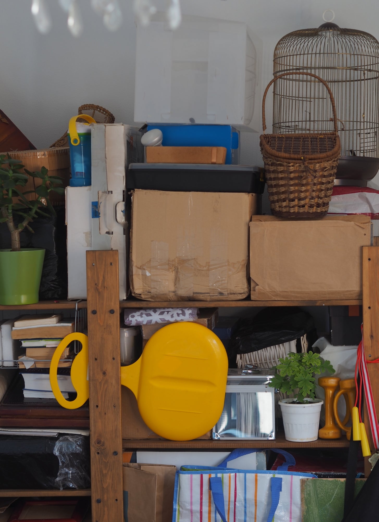 Attic storage optimization With Versa Lift Systems